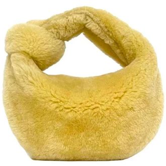 Bottega Veneta Pre-owned Pelz handtaschen - - Pre-owned - Damen - Gelb - ONE SIZE