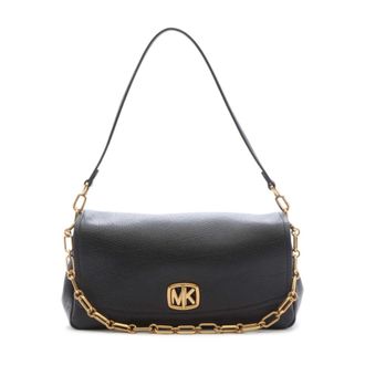 Michael Kors Sac bandouli&egrave;re convertible Bryant grand mod&egrave;le en cuir textur&eacute; - Femme - Sacs - Noir - Taille: ONE Size