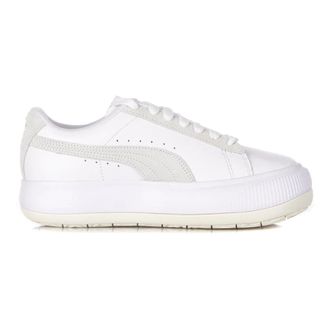 Puma Wei&szlig;e Wildleder-Sneaker Mayu Mix - - Shoes - Damen - Wei&szlig; - 40 EU