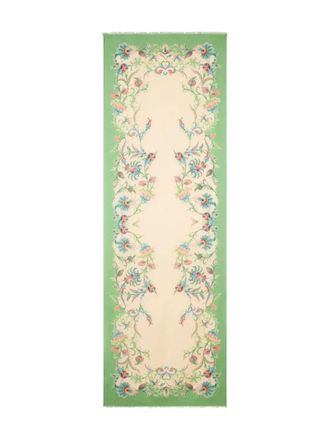 Etro &eacute;charpe &agrave; fleurs - Tons neutres