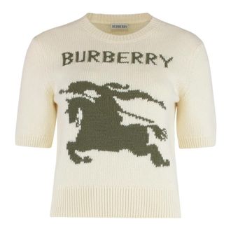 Burberry Strickware - - Knitwear - Damen - Wei&szlig; - M