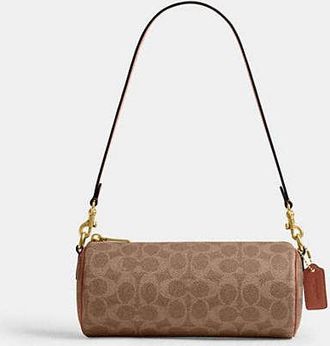 Coach Barrelbag Aus Signature-Canvas
