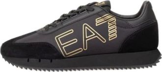 Emporio Armani Emporio Armani Ea7, Homme, Chaussures, Noir, Taille: 45 EU Baskets Plates