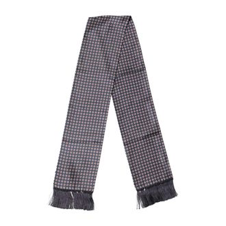 Dolce & Gabbana Homme, Accessoires, Multicolore, Taille: ONE Size Foulard &agrave; Franges Motif pour le Cou