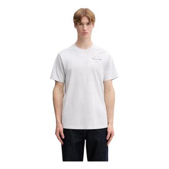 Sporty & Rich Beverly Script T-Shirt - - Tops - Herren - Grau - L