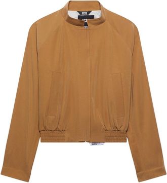 GCDS Gcds, Femme, Vestes, Brun, Taille: 42 FR Bomber Tailleur Court