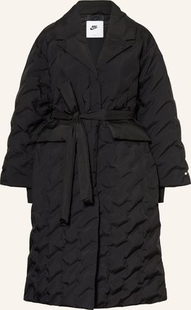 Nike Oversized-Daunenmantel Sportswear Swoosh schwarz