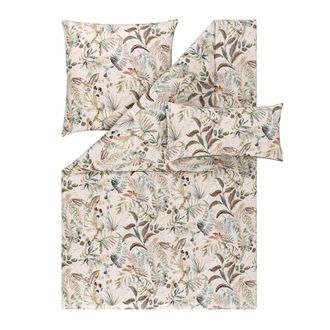 ESTELLA Bettwäsche Alea Mako-Satin 100% Baumwolle 3-teilig (1 x 40x80 + 1 x 80x80 + 1 x 135x200 cm)