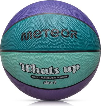 Meteor Meteor Whats UP Kinder Basketball Gr&ouml;&szlig;e 1-7 ideal f&uuml;r Kinderh&auml;nde von 4-8 Jahren, weicher Mini Basketball
