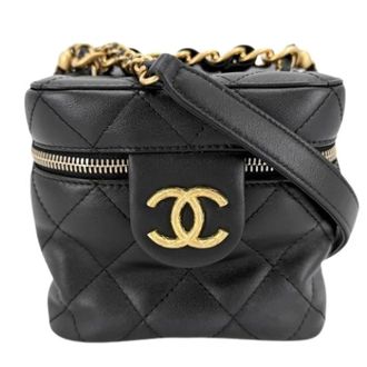 Chanel Pre-owned Matelasse Mini Handbag - - Pre-owned - Damen - Schwarzk - ONE SIZE