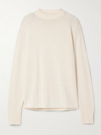 Proenza Schouler Corri Pullover Aus Einer Seidenmischung - Wollwei&szlig;