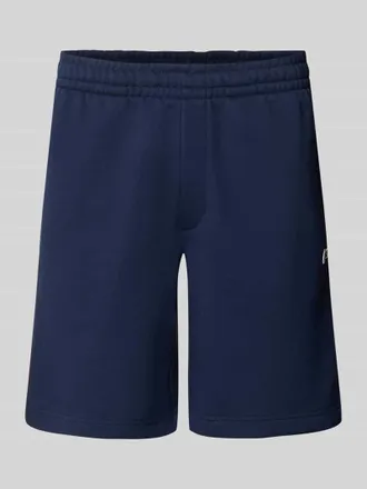 Lacoste Regular Fit Sweatshorts aus Baumwoll-Mix
