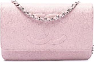 Chanel Pre-owned Wallet on Chain - Femme - Pre-owned - Rose - Taille: ONE Size