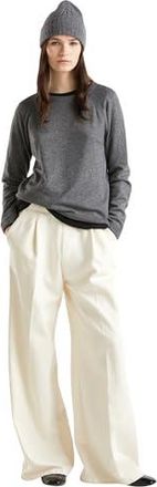 Benetton Maille M/L 1035d1p17 Sweater, Gris, XL Femme