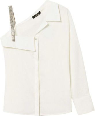 Twinset Femme, Blouses et Chemises, Blanc, Taille: 36 FR Twin-set Chemises Beige