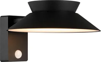 Nordlux Applique murale justina Solar Métal Noir, H.14.5 - IP44 - SolarLed / Nordlux Extérieur
