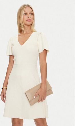 DKNY Kleid für den Alltag DD4EN992 Beige Slim Fit