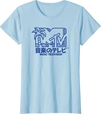 Giesswein Music Television Kanji Pop MTV Logo T-Shirt
