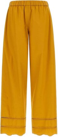 Fabiana Filippi Pantalons D&eacute;contract&eacute;s - Jaune