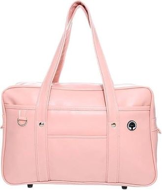 Generic Sac décole en cuir de qualité supérieure pour uniforme détudiant, ordinateur portable, sac à main japonais léger, grande capacité, large application, 