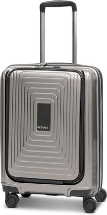 Redolz Handgep&auml;ck mit Laptopfach | Ultra-Leichter Koffer 40 x 23 x 55 cm & Front&ouml;ffnung | von 45 auf 55 Liter erweiterbar | nur 3,2 kg (Essentials 14)