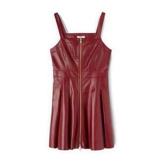 Motivi Kleid mit Beschichtung und Lagen-Optik - - Dresses - Damen - Rot - L