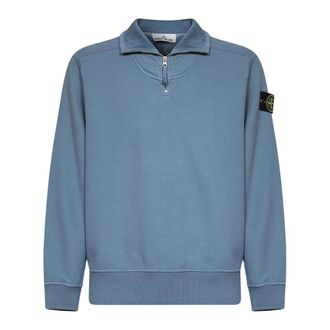 Stone Island Herren, Sweatshirts & Hoodies, Blau, LGr&ouml;&szlig;e