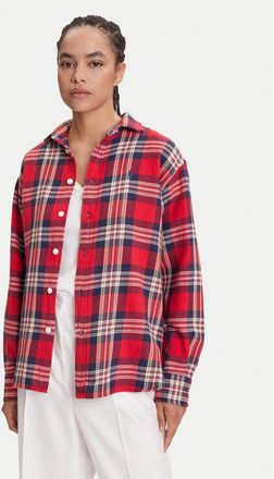Polo Ralph Lauren Hemd 211A95156004 Rot Relaxed Fit