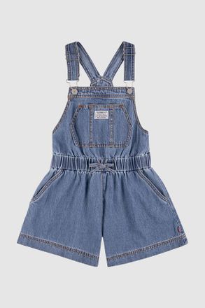 Levi's Teenager Tie Waist Shortalls - Femme - Bleu / Drew Me In - 10A