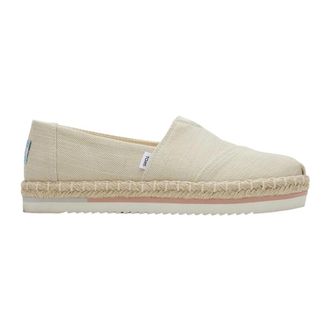 Toms Ecru Platform Rope Schn&uuml;rschuhe - - Shoes - Damen - Beige - 36 EU