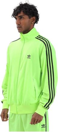 adidas Homme, Sweatshirts et sweats &agrave; capuche, Vert, Taille: L Adicolor Classics Firebird Track Top