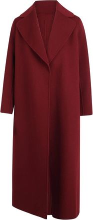 Max Mara Langer Mantel - Rot