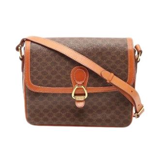 Celine Pre-owned Macadam Umh&auml;ngetasche - - Pre-owned - Damen - Braun - ONE SIZE