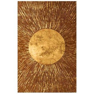Asir Group LLC Asir Group Llc - Toile d&eacute;corative Gold sun 45 x 70 cm