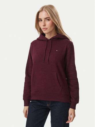 Tommy Jeans Sweatshirt DW0DW19958 Dunkelrot Regular Fit