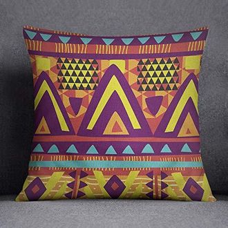 Bonamaison Kissenhüllen, Cotton, Mehrfarbig, 45x45