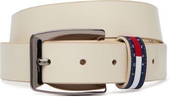 Tommy Jeans G&uuml;rtel Tommy Jeans Tjw Bold Flag 3.0 AW0AW18099 Wei&szlig;