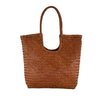 Dragon Diffusion NS Diagonal Triple Jump Leather Shoulder Bag