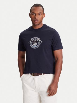 Guess T-Shirt M5YI62 K8FQ4 Dunkelblau Regular Fit