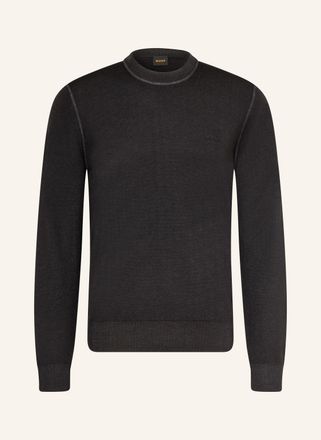 HUGO BOSS Pullover Astefo schwarz