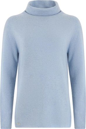Moorer Pullover mit hohem Kragen - - Knitwear - Damen - Blau - XS