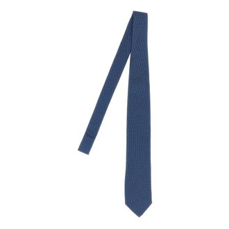 Pal Zileri Gemusterte Seidenkrawatte - - Accessories - Herren - Blau - ONE SIZE