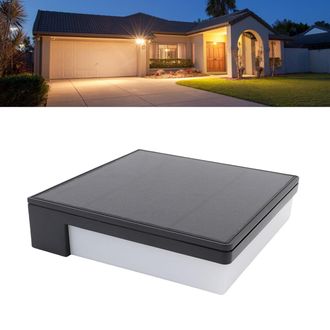 ZJchao LED Solarwandlicht, Bewegungssensor Outdoor 3 Beleuchtungsmodi Solarantrieb Licht für Garagen -Terrasse Hinterhof (2039 Weißes Licht)