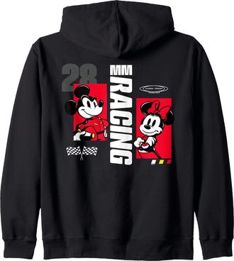 Disney Mickey & Minnie MM Racing Turbo Troop 28 Race Drivers Kapuzenjacke