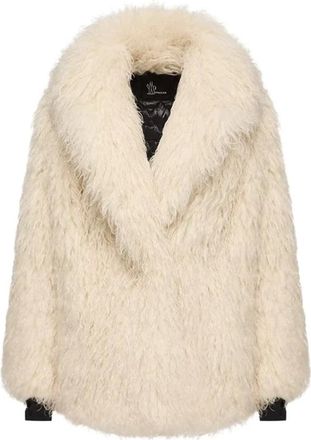 Moncler Manteau matelass&eacute; Malenco - Femme - Vestes - Beige - Taille: 36 FR