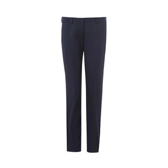 Lardini Blaue klassische Wollhose - - Trousers - Damen - Blau - S