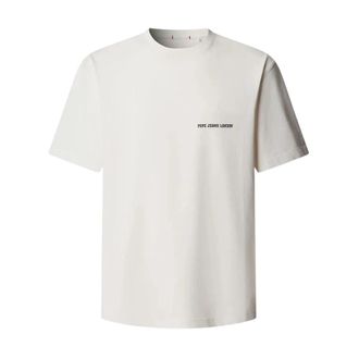 Pepe Jeans London Big Carl T-Shirt - - Tops - Herren - Wei&szlig; - XL