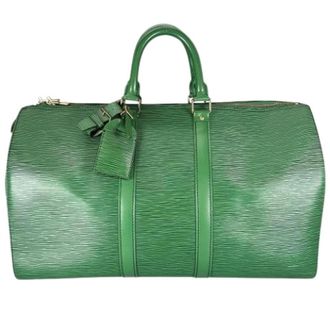 Louis Vuitton unisex, Pre-owned, Vert, Taille: ONE Size Pre-owned Boston Bag