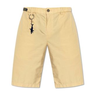 Paul & Shark Homme, Shorts, Beige, Taille: 4XL Bermuda cargo en popeline de coton Ultralight