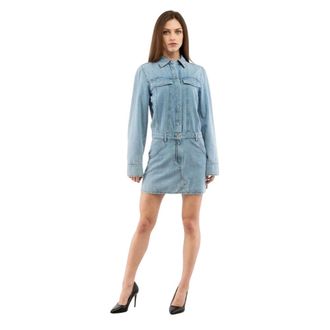 Moschino Femme, Robes, Bleu, Taille: 40 FR Robes